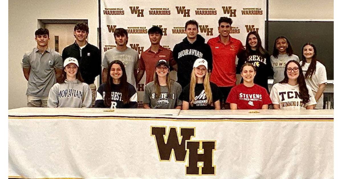 WHRHS Students Commit to Play College Sports 2024 | Warren, NJ News TAPinto