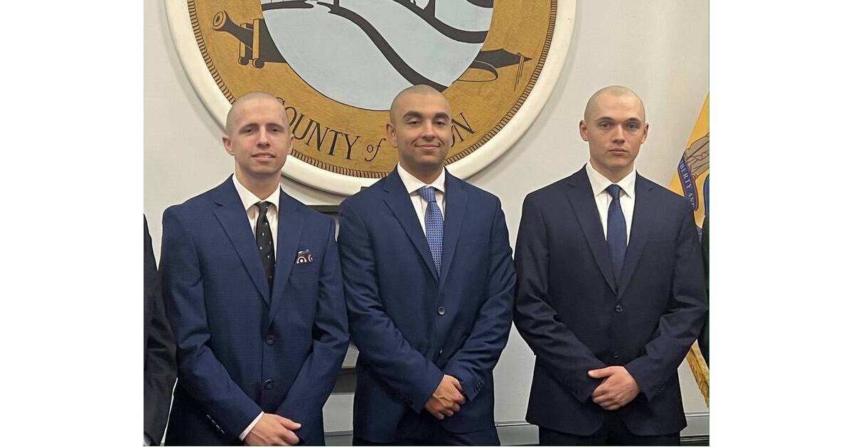 Three New Recruits Join the Union Police Department | Union, NJ News ...
