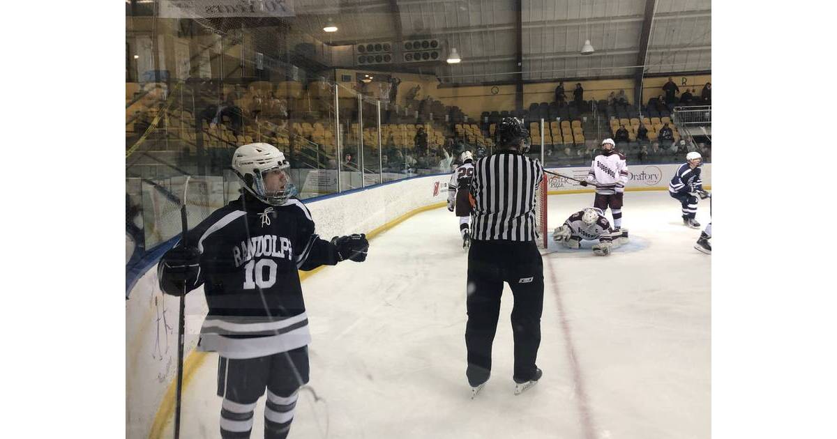 Randolph Boys Ice Hockey: Rams Come Up Short in Sectional Final Loss to ...