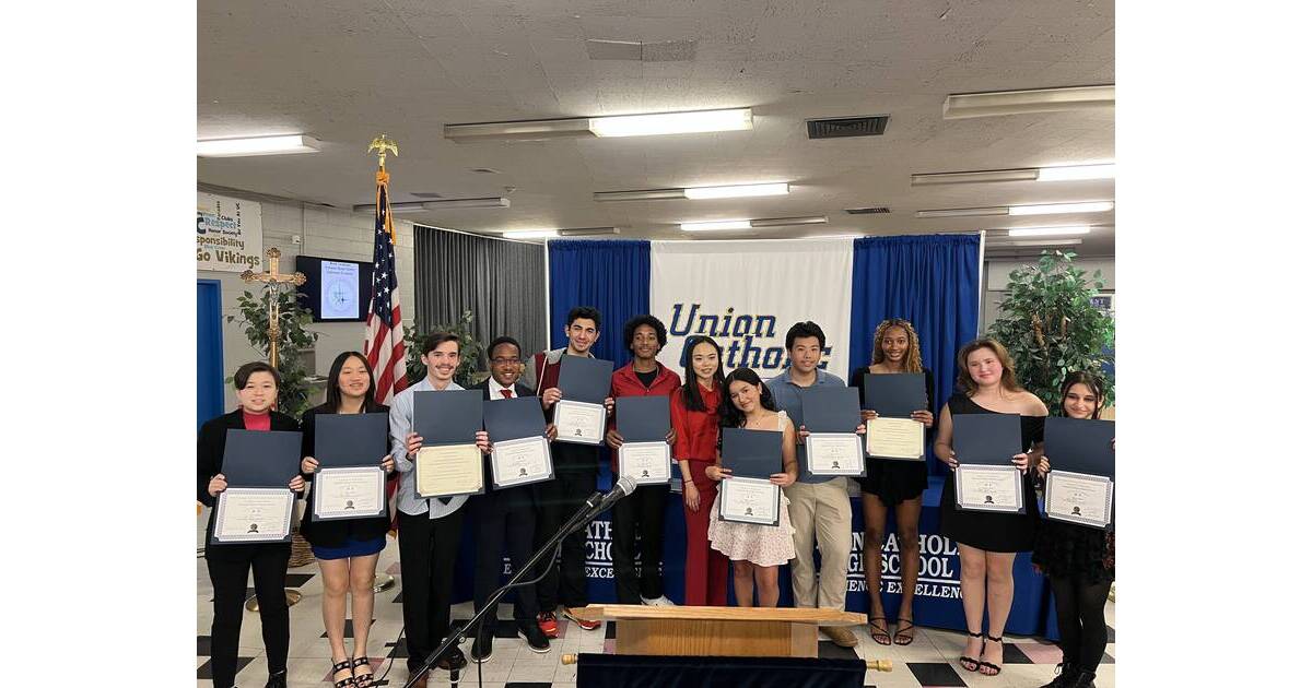 Union Catholic Inducted 82 Students Into The World Language Honor ...