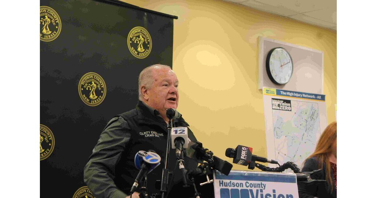 Hudson County Executive Craig Guy Lays Out Vision Zero Plan to ...