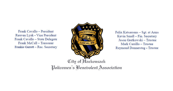 Hackensack PBA Local 9 Announces No Confidence Vote in Police Director ...