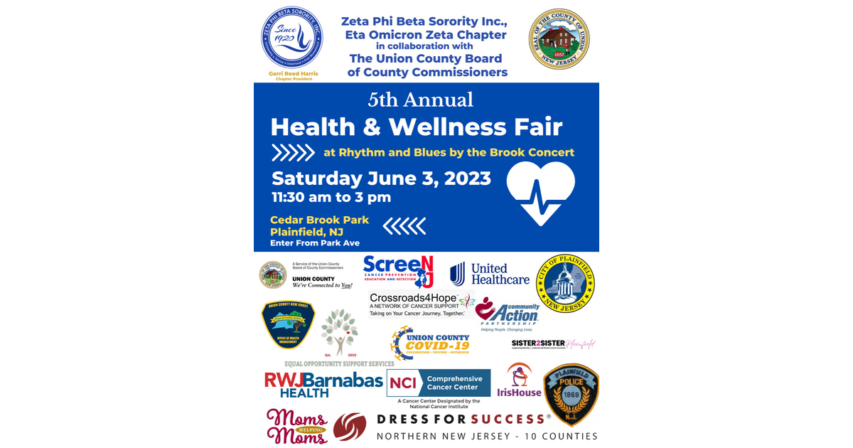 Health and Wellness Fair Saturday in Plainfield | Plainfield, NJ News ...