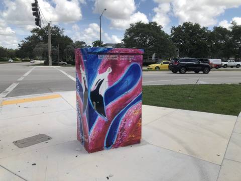 Utility Boxes At Coral Springs Traffic Intersections To Get Colorful ...