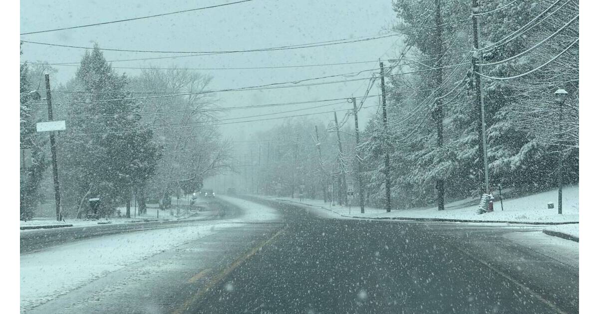 Franklin Traffic Alert: Heavy Snow Falling in Franklin Township ...