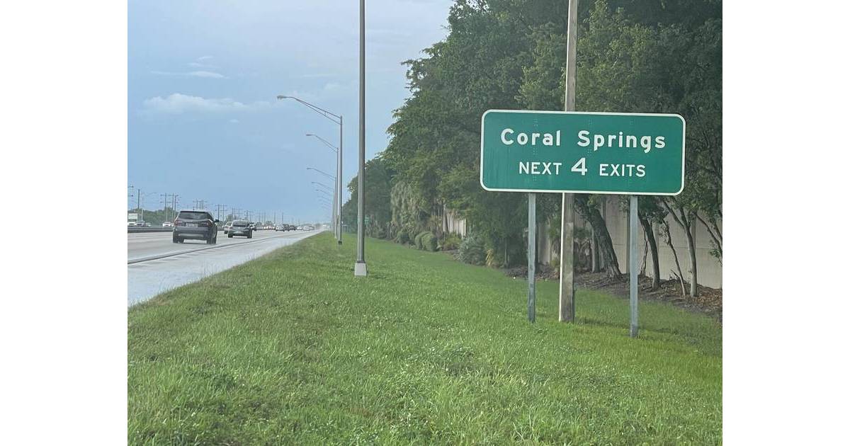 Sawgrass Expressway Widening Through Coral Springs Expected to Cost ...