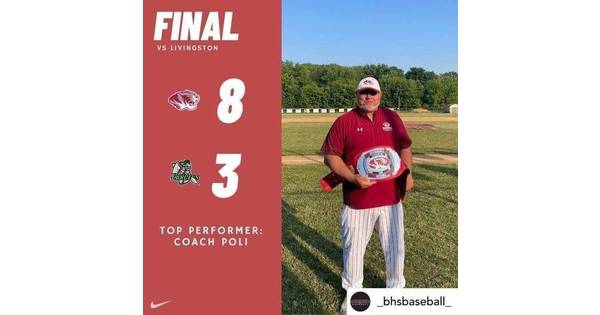 Bloomfield Head Baseball Coach Mike Policastro Receives a Special Award ...