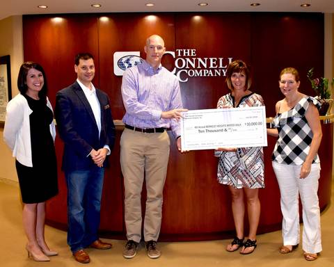 The Connell Company, Embassy Suites Presents $10,000 Check for 4th ...