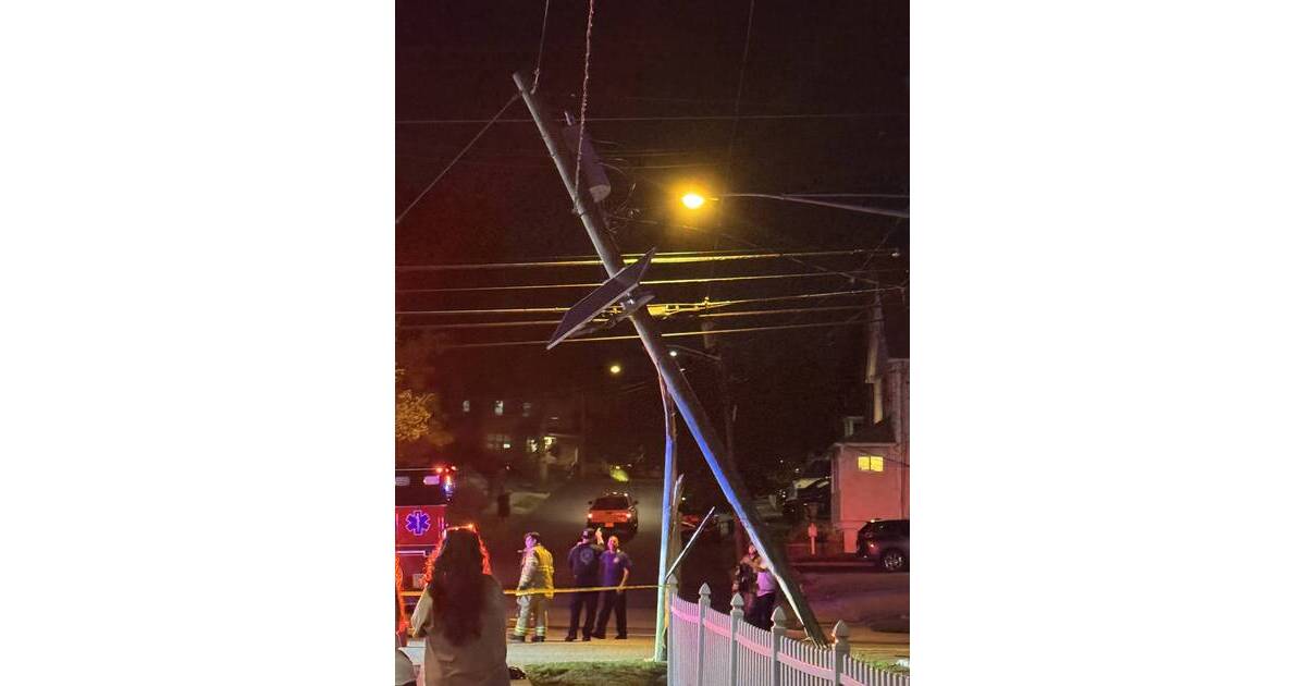 Vehicle Stikes Utility Pole; Localized Power Outage in Nutley | Nutley ...