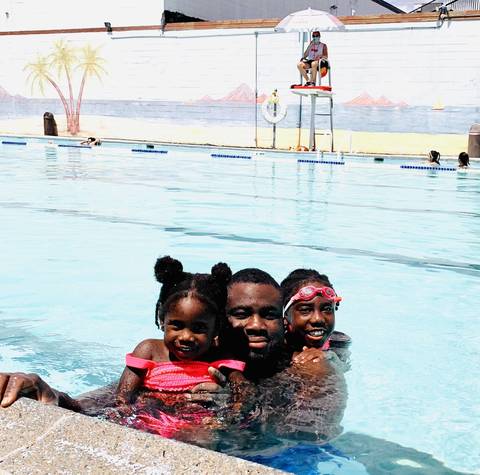 Come on In....The Water's Fine at the Columbian Swim Club Pool, Now ...