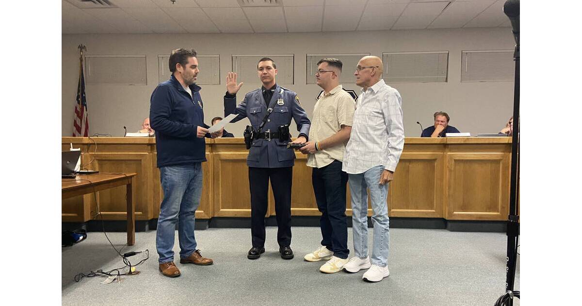 Manasquan Police Department Welcomes New Officer and Promotes Veteran ...