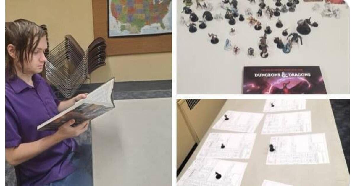 A Dungeon Master, Dice Rolls and Game Boards = Dungeons and Dragons at ...