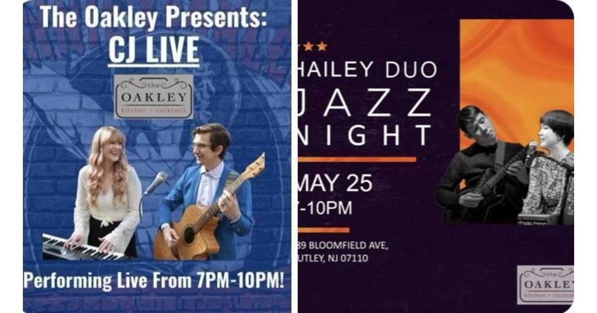 CJ Live and Hailey Duo Live Memorial Day Weekend at the Oakley in ...