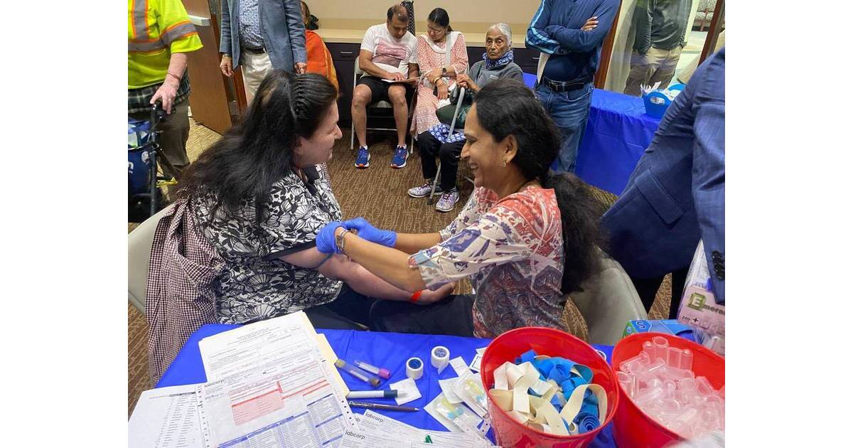 Health Camp of NJ and RWJ Barnabas Health Hold Health Fair | Hamilton ...