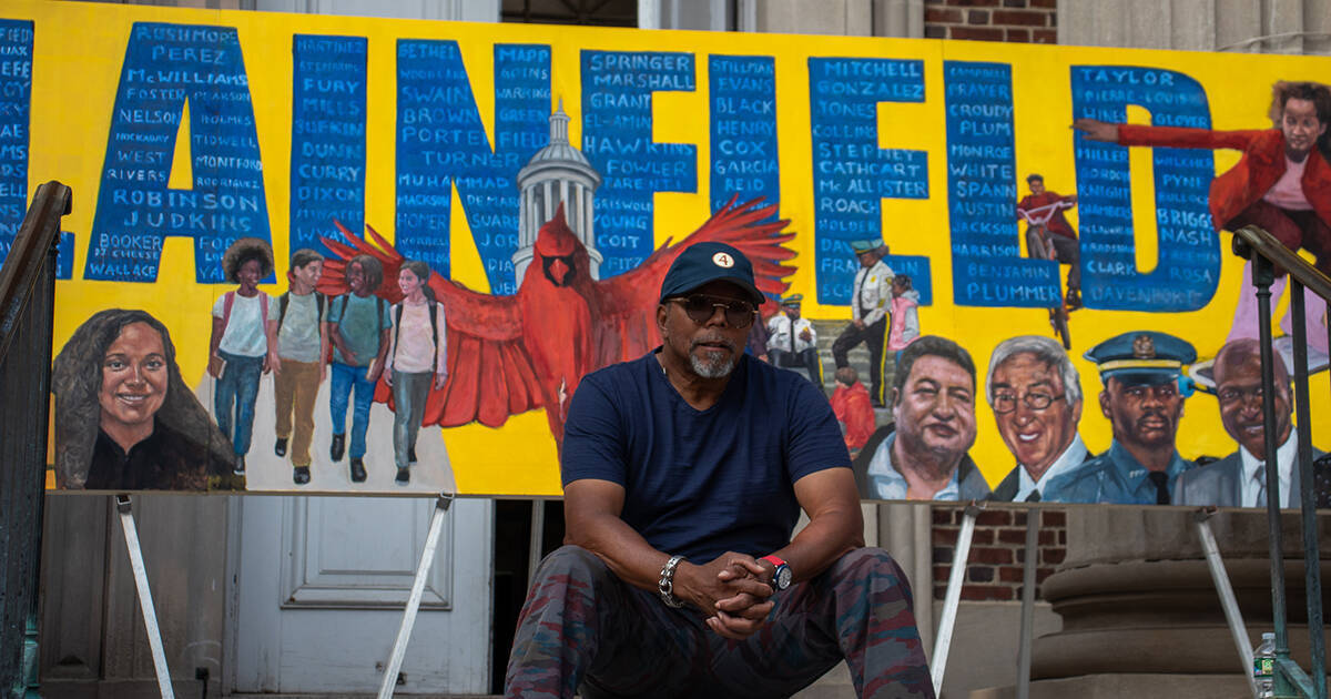 Renowned Plainfield Artist Alonzo Adams Unveils Second Plainfield Mural ...