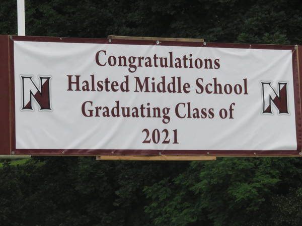 Halsted Middle School Class of 2021 Promoted in First Outdoor Ceremony ...