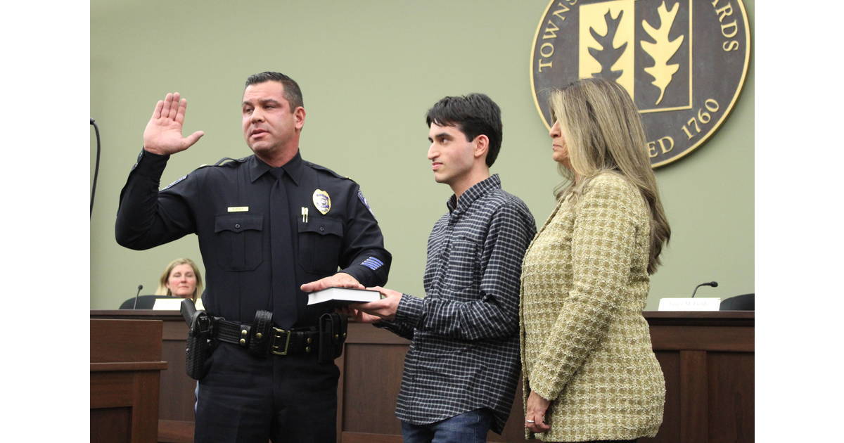 There's a new chief in Bernards Township, Jon Burger sworn into office ...