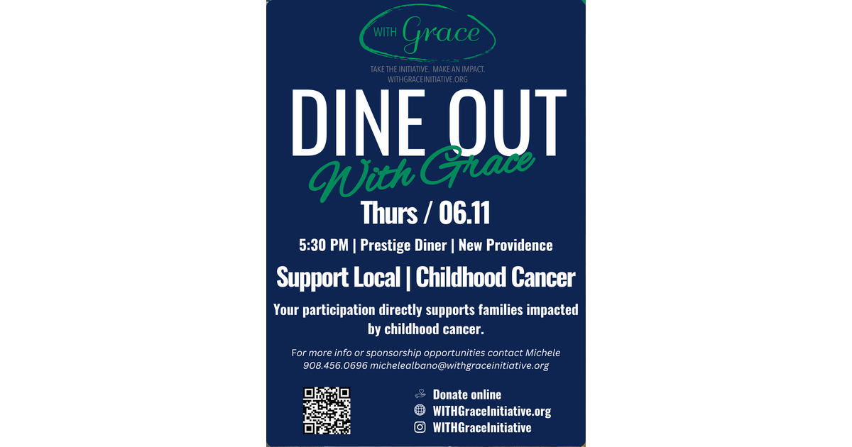 Prestige Diner to Host Dine Out WITH Grace on June 11 to Benefit ...