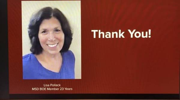Morris School District Says 'Thank You' to Board of Ed Member, Lisa ...