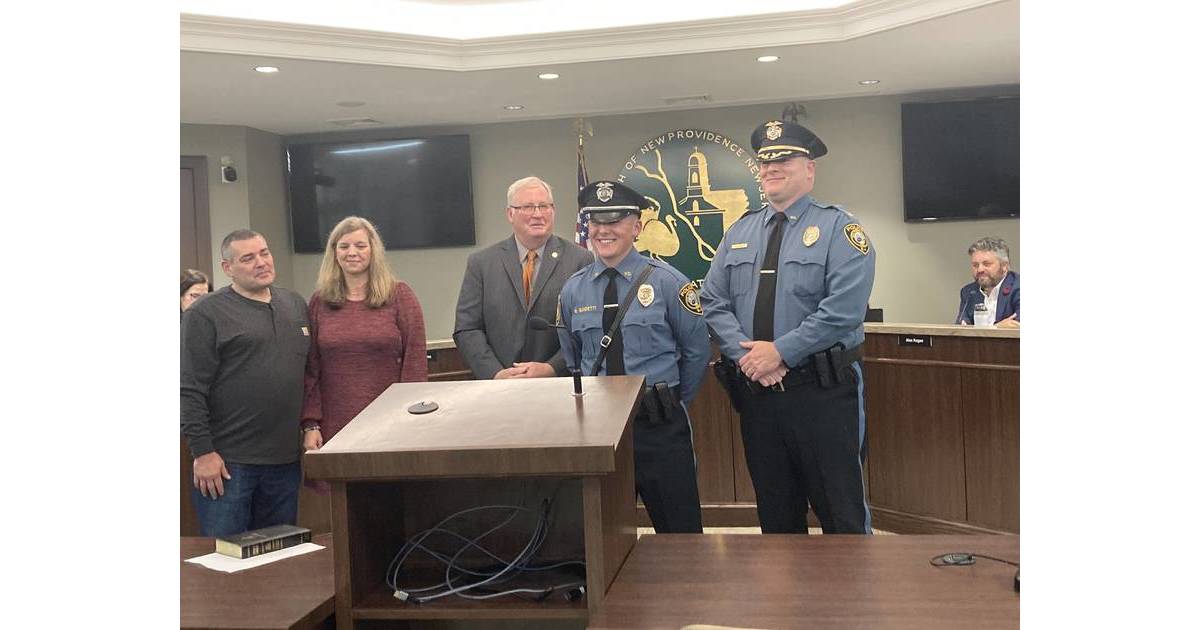 Ronald Guidetti Sworn-in As New Providence Police Officer | New ...