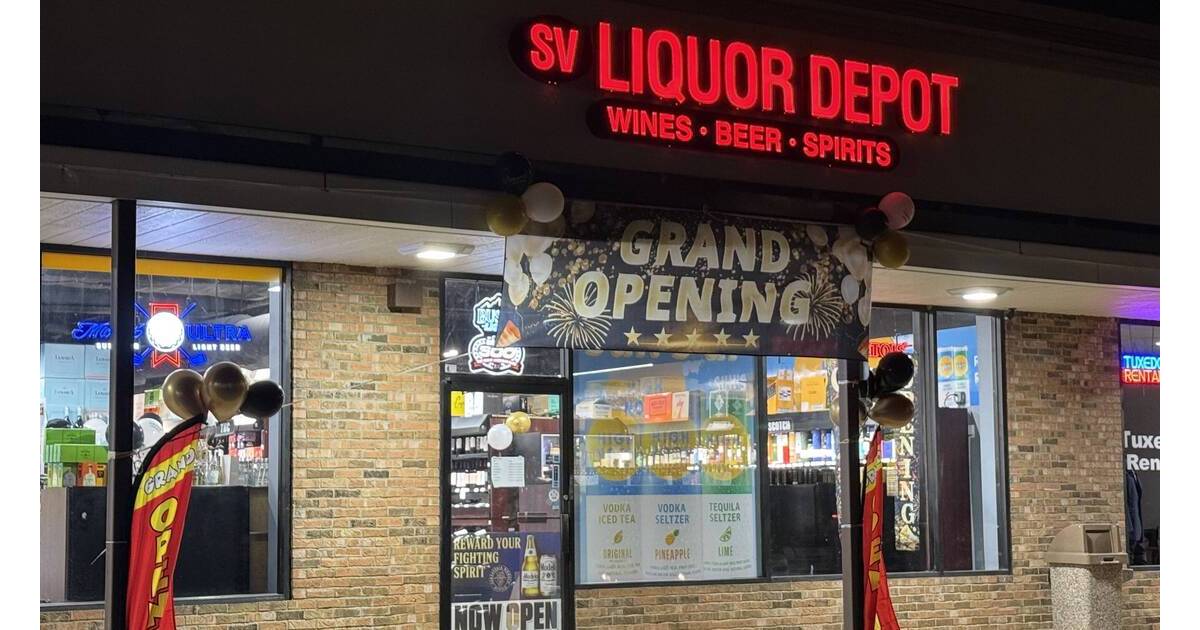 SV Liquor Depot Opens on Easton Avenue: New Somerset Liquor Store ...