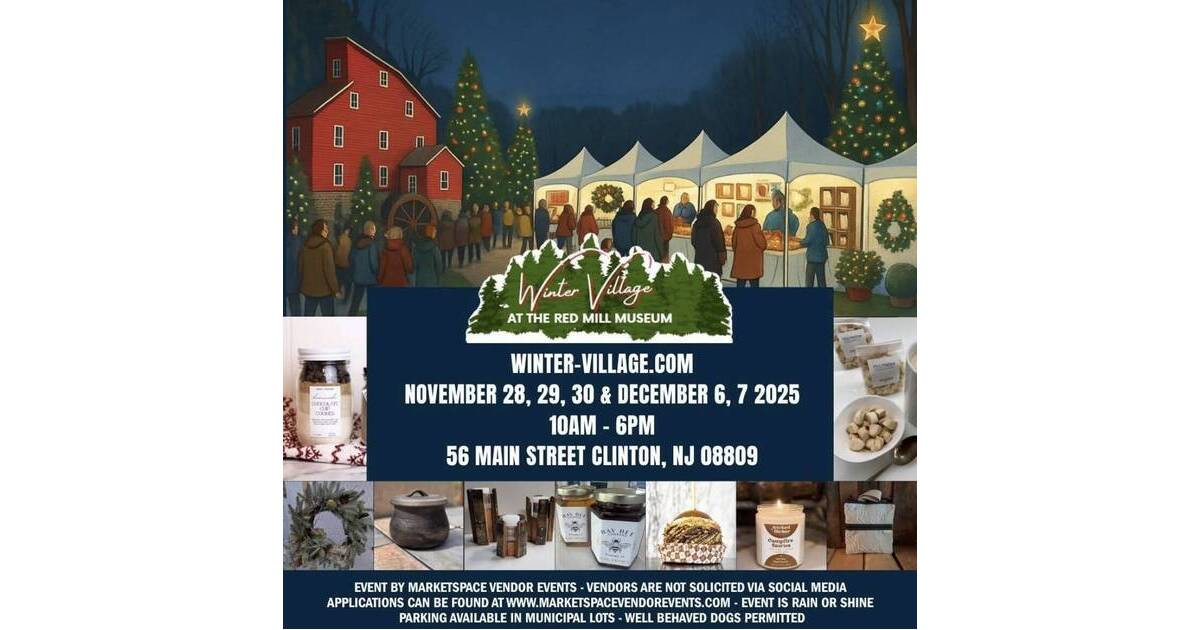 Winter Village at the Red Mill Museum Returns for Two Magical Weekends ...