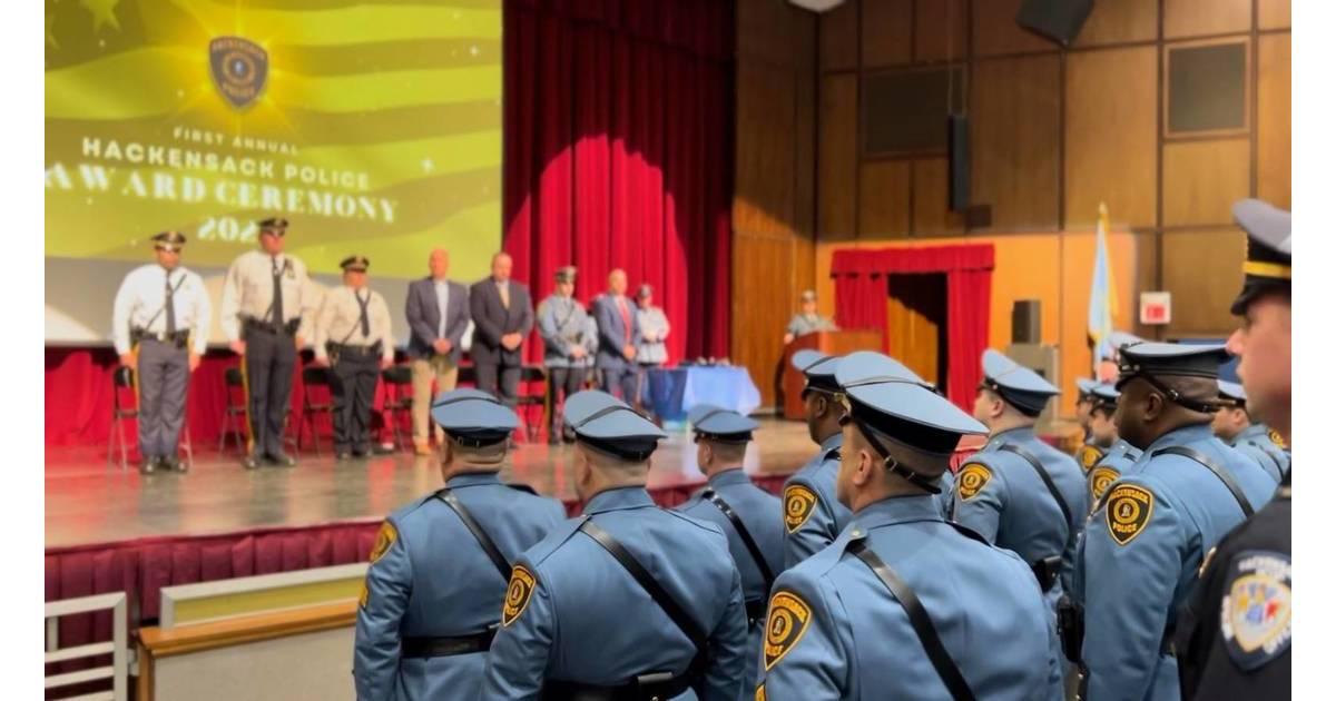 Hackensack’s Police Department Hosts Awards Ceremony to Honor ...
