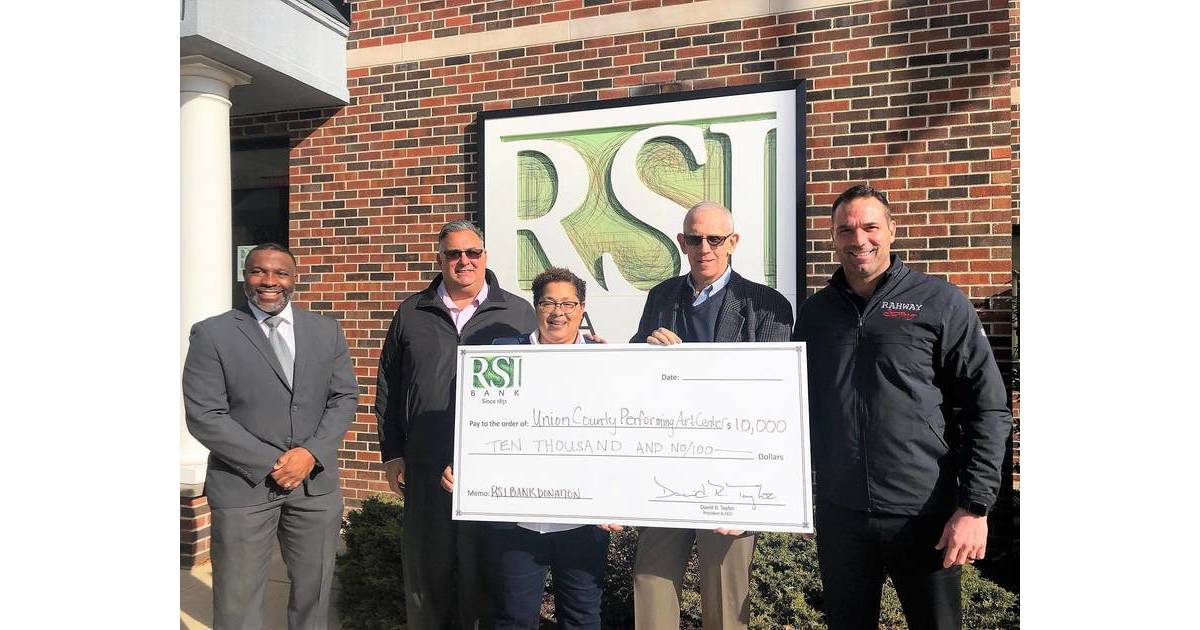 UCPAC Receives Generous Donation from RSI Bank | Rahway, NJ News TAPinto