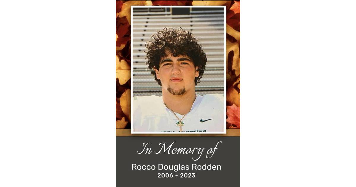 Warren Community Mourns Rocco Rodden, Services Set, Scholarship Fund ...
