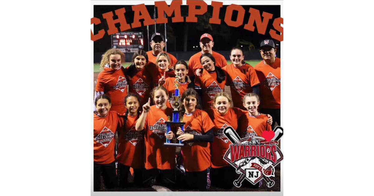 Lady Warriors 12U Softball Team from Fairfield Wins Championship | West ...