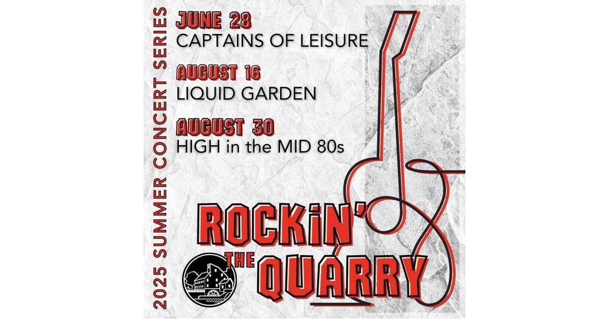 Rockin' the Quarry Summer Concert Series at the Red Mill Museum Village ...