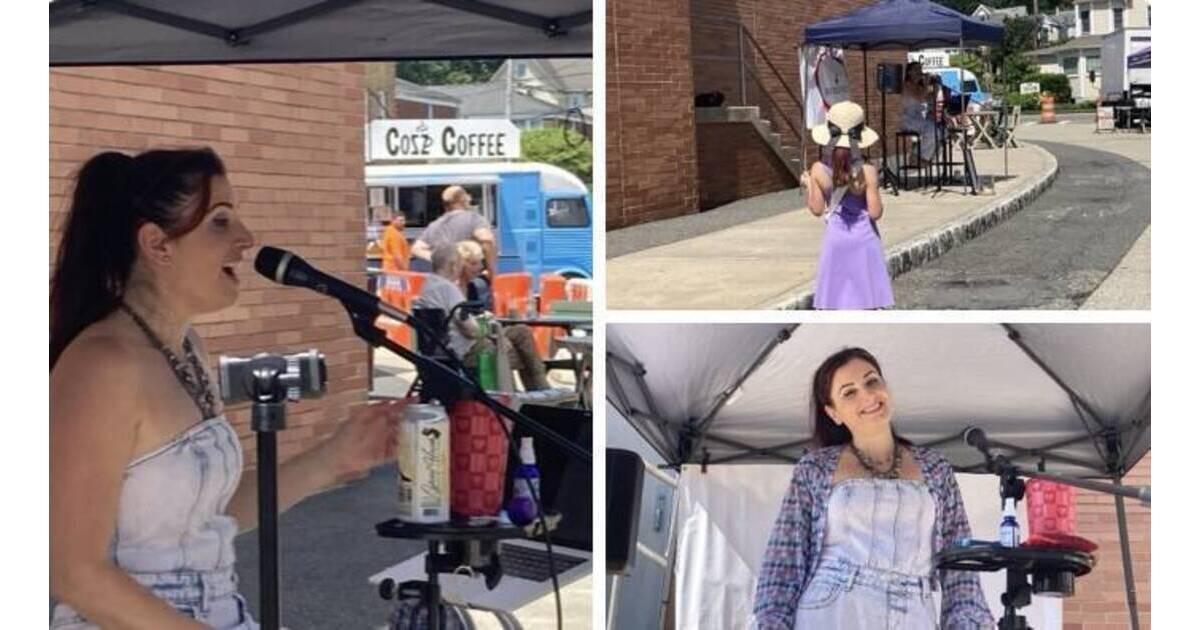 Anna Felice Band Performs Live on Chestnut St. Nutley Wednesday ...