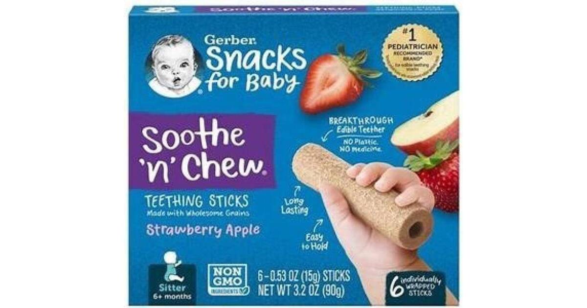 RECALL ALERT - All Batches of Gerber® Soothe N Chew® Teething Sticks ...
