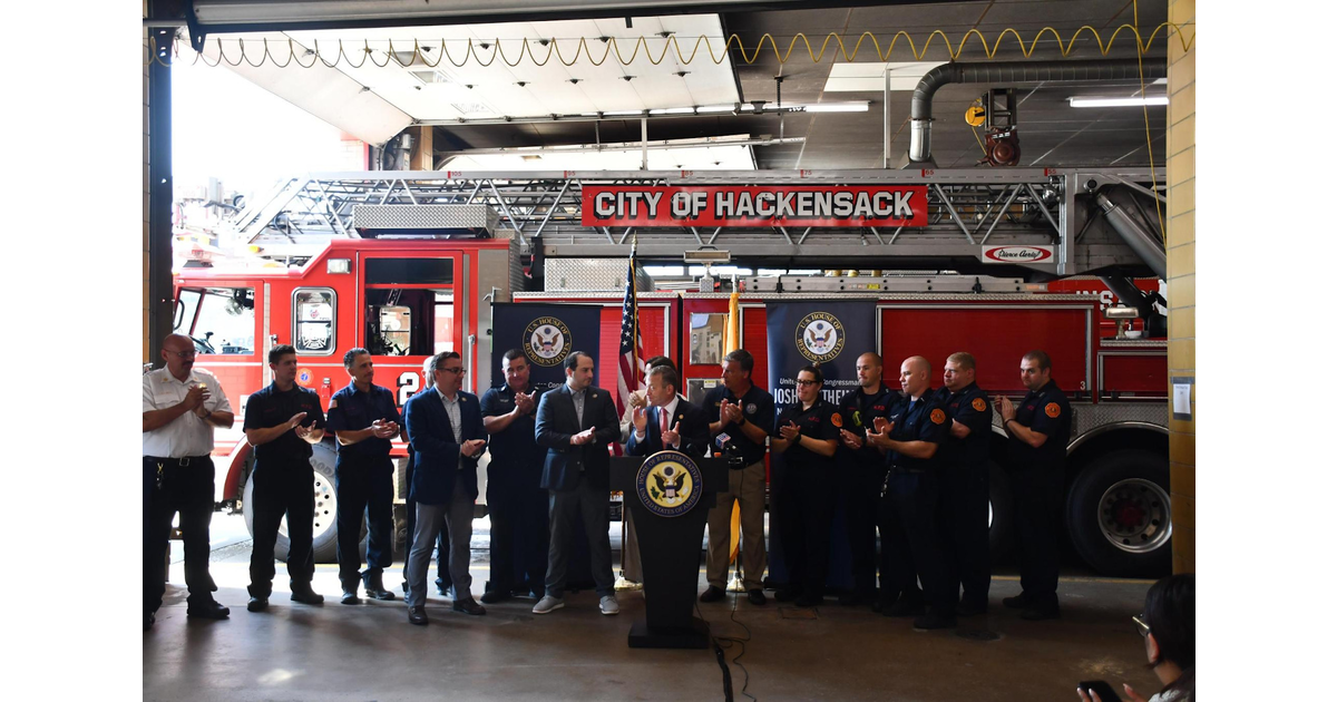Hackensack Firefighters Receive $278K Grant | Hackensack, NJ News TAPinto