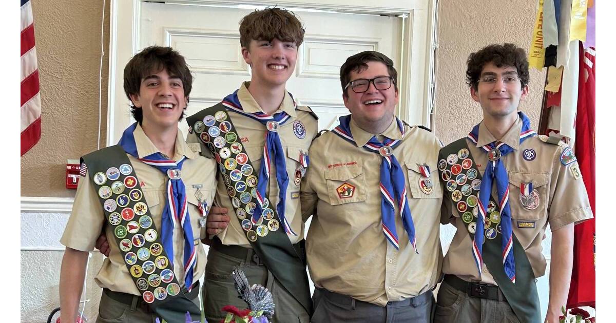 Fanwood Troop 33 Recognizes Four Eagle Scouts at Court of Honor ...
