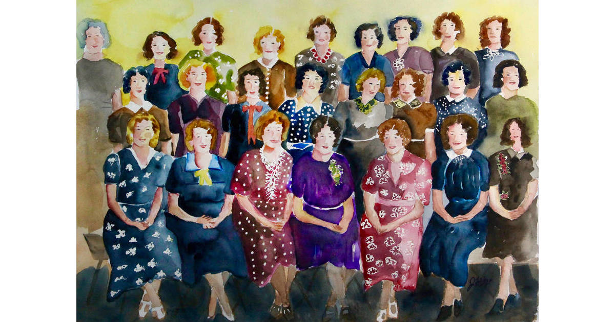 The Gallery at Glen Rock Library Welcomes Watercolor Paintings of June ...