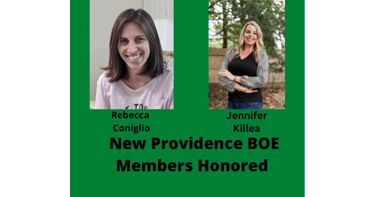 New Providence BOE Bids Farewell to Outgoing Board Members Rebecca ...