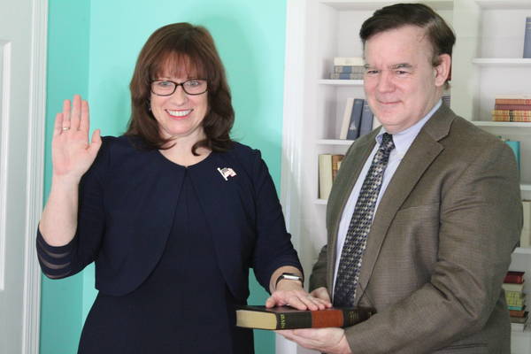 Hazlet Introduces New Mayor Tara Clark and New Deputy Mayor Michael ...