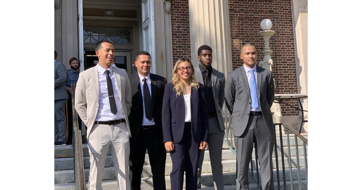 5 New Recruits Sworn In to Plainfield Police Department | Plainfield ...