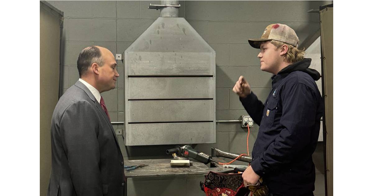 Nick Langworthy Tours JCC and Touts Workforce Bill | Greater Olean, NY ...