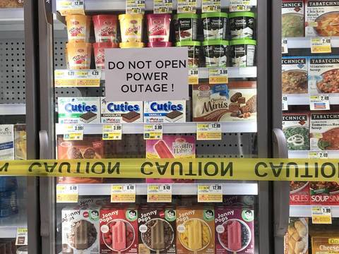 Empty Shelves at ShopRite of Greater Morristown Due to Overnight Power ...