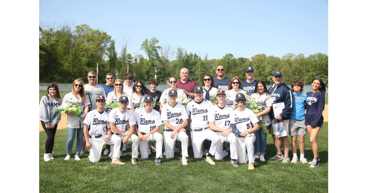 Randolph Baseball Honors Seniors, But Falls to Roxbury | Randolph, NJ ...