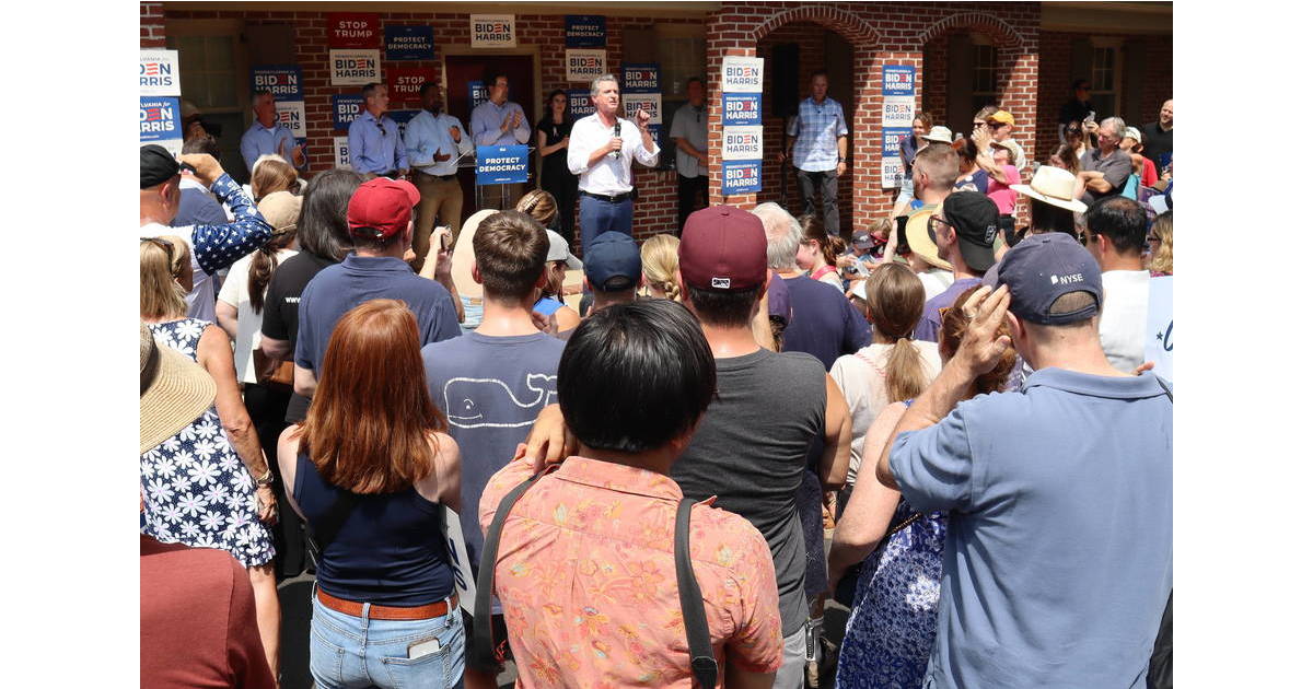 California Gov. Gavin Newsom Comes to Doylestown to Rally Democrats ...