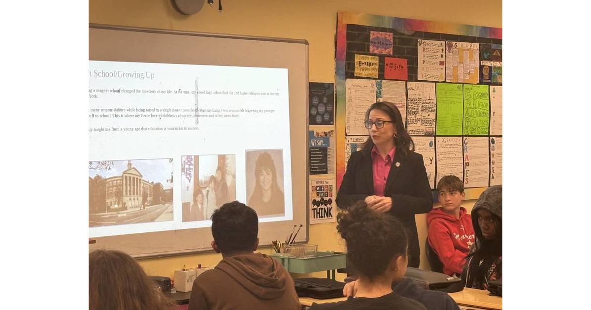 Assemblywoman Aura Dunn Inspires Students at Unity Charter School ...