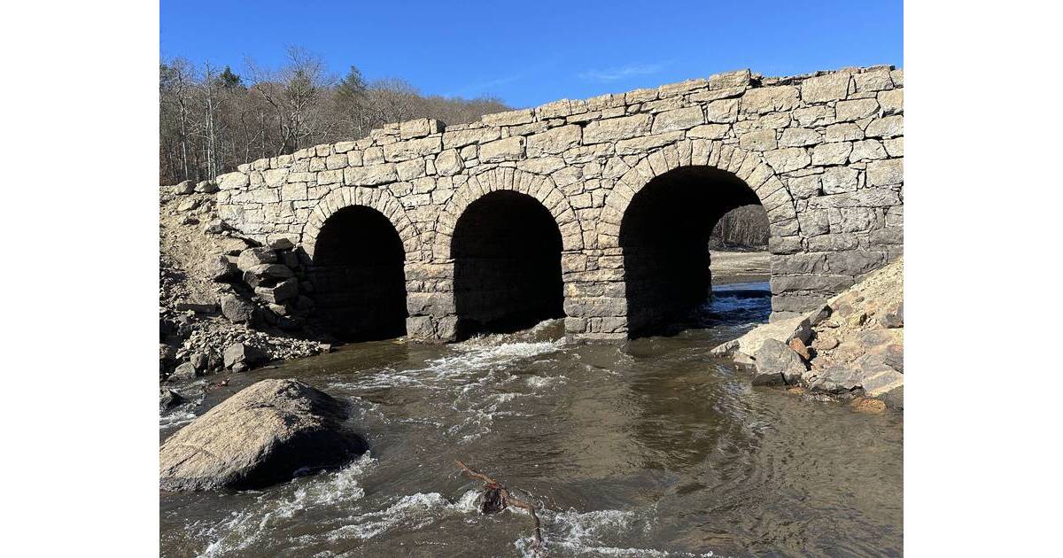 'Ghost Bridge' Visible in Empty Oak Ridge Resevoir | Sparta, NJ News ...