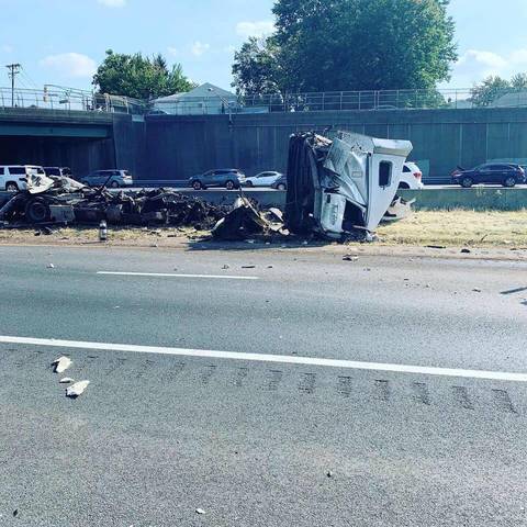 Details about the Fiery Crash that Closed Route 78 West Sunday ...