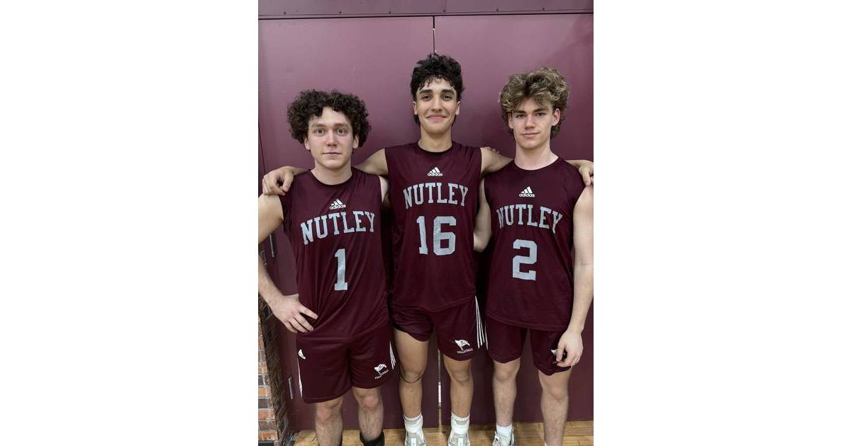 Senior Captains Help Lead Nutley Boys Volleyball This Spring | Nutley ...