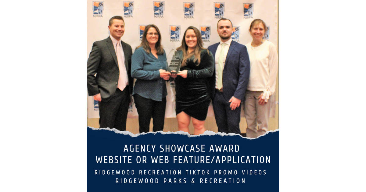Ridgewood Parks and Recreation Recognized for Social Media Initiative ...