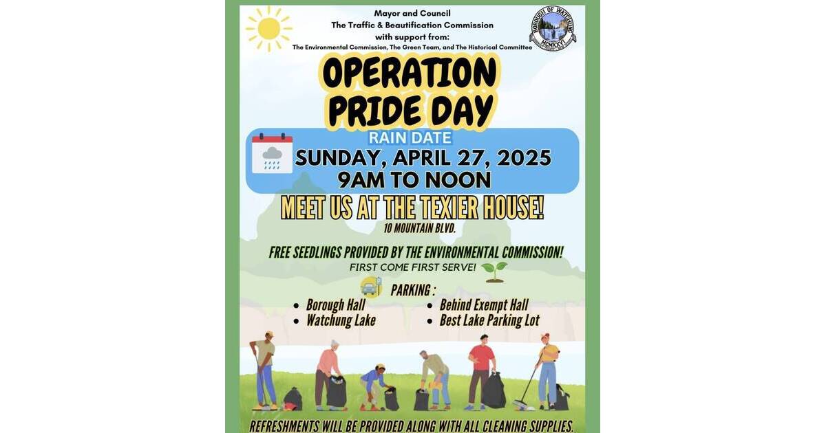 Operation Pride Rescheduled for April 27, 2025: Join Us for a Cleaner ...