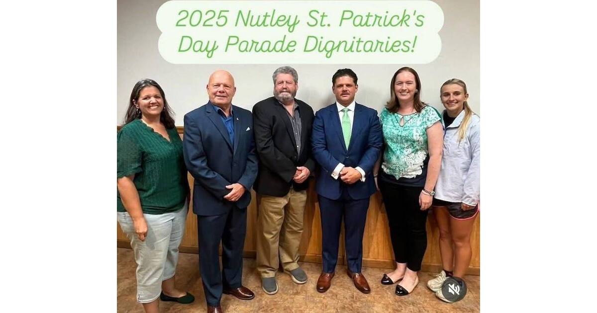 The Nutley Irish Present the 2026 St. Patrick's Day Parade Dignitaries ...